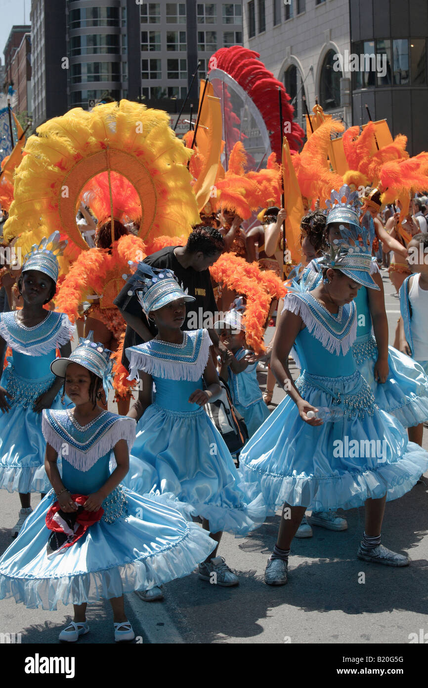 Canada Quebec Montreal Caribbean Festival Stock Photo - Alamy