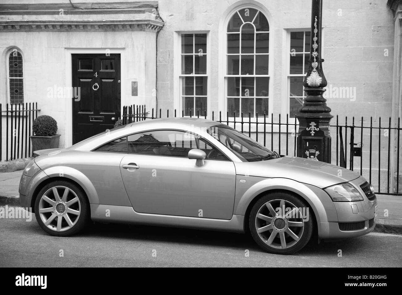 Audi in Bath Streets, Bath, Avon, England, UK Stock Photo - Alamy