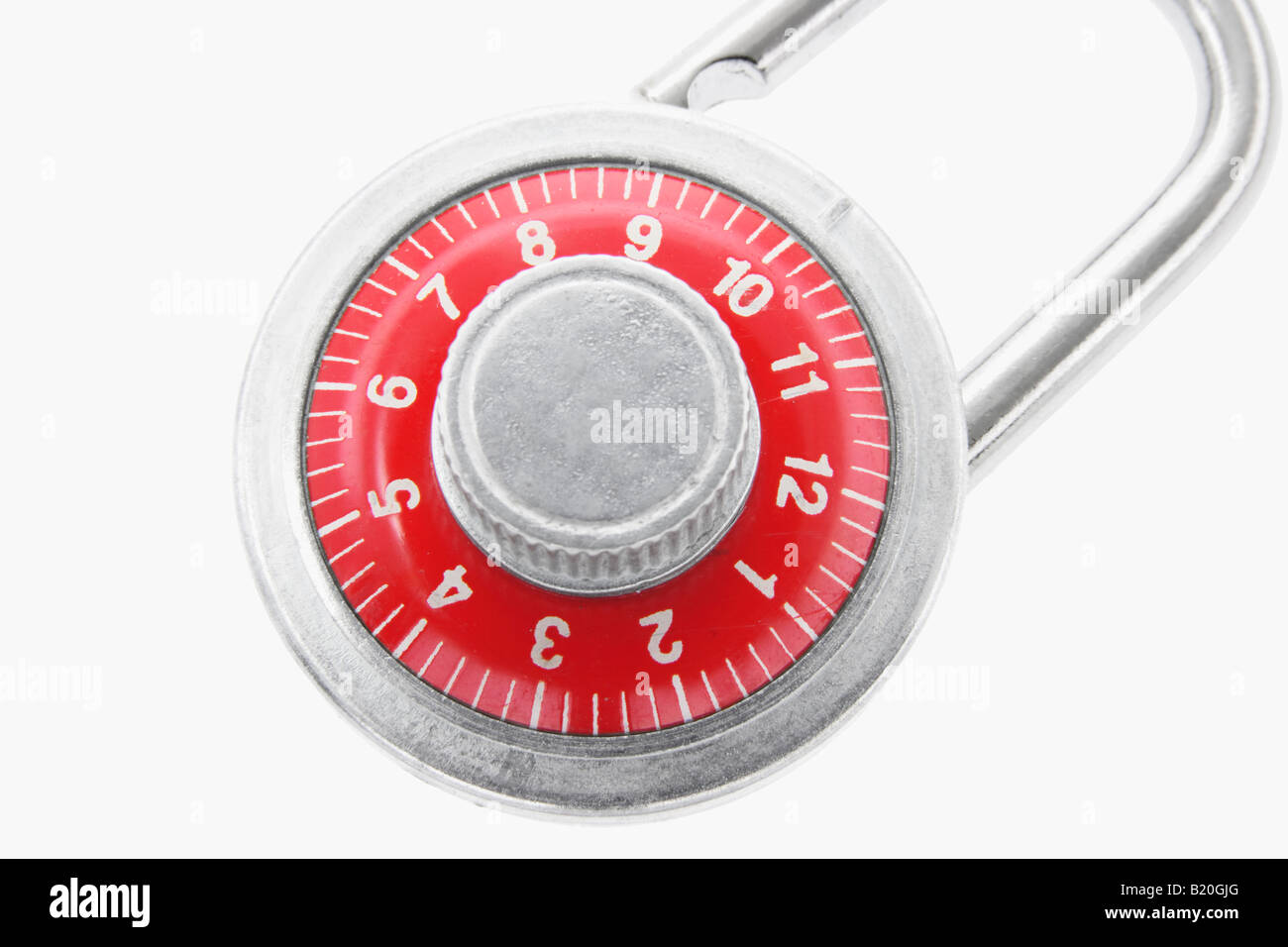 Close Up of Combination Lock Stock Photo - Alamy