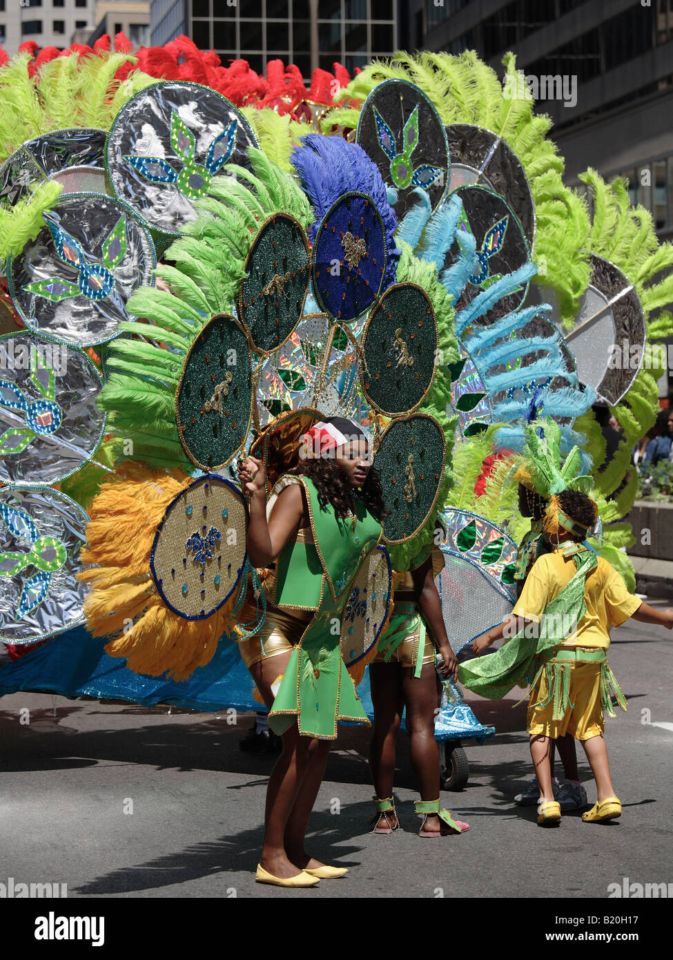 Canada Quebec Montreal Caribbean Festival Stock Photo - Alamy