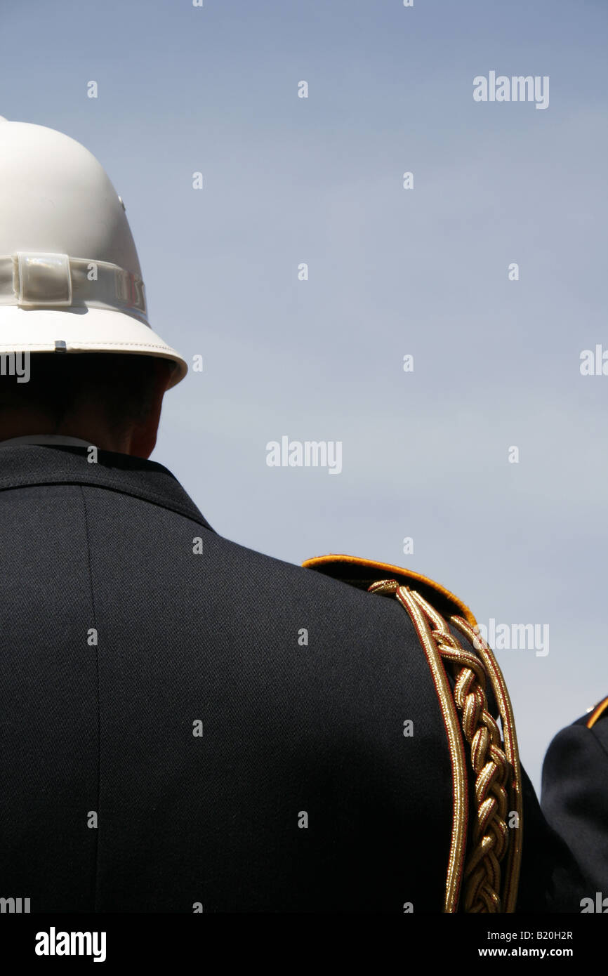 detail of vigile urbano officer's uniform in italy Stock Photo - Alamy