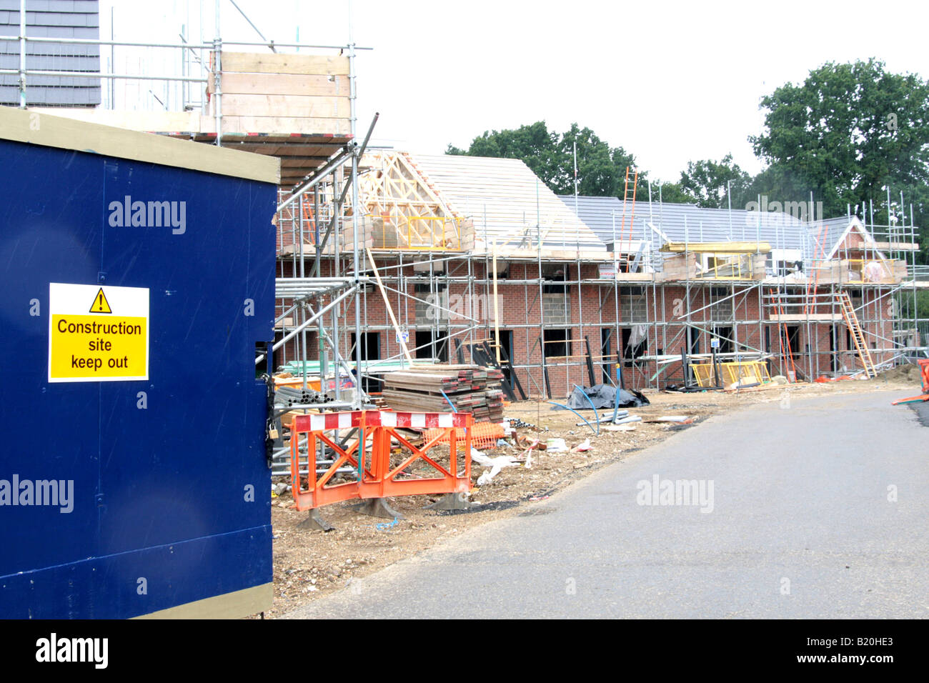 empty building site Stock Photo - Alamy