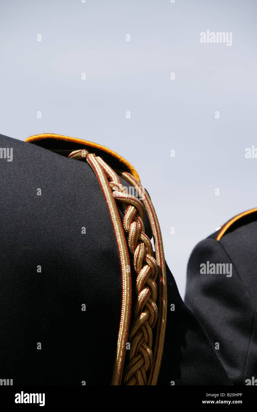 detail of vigile urbano officer's uniform in italy Stock Photo - Alamy
