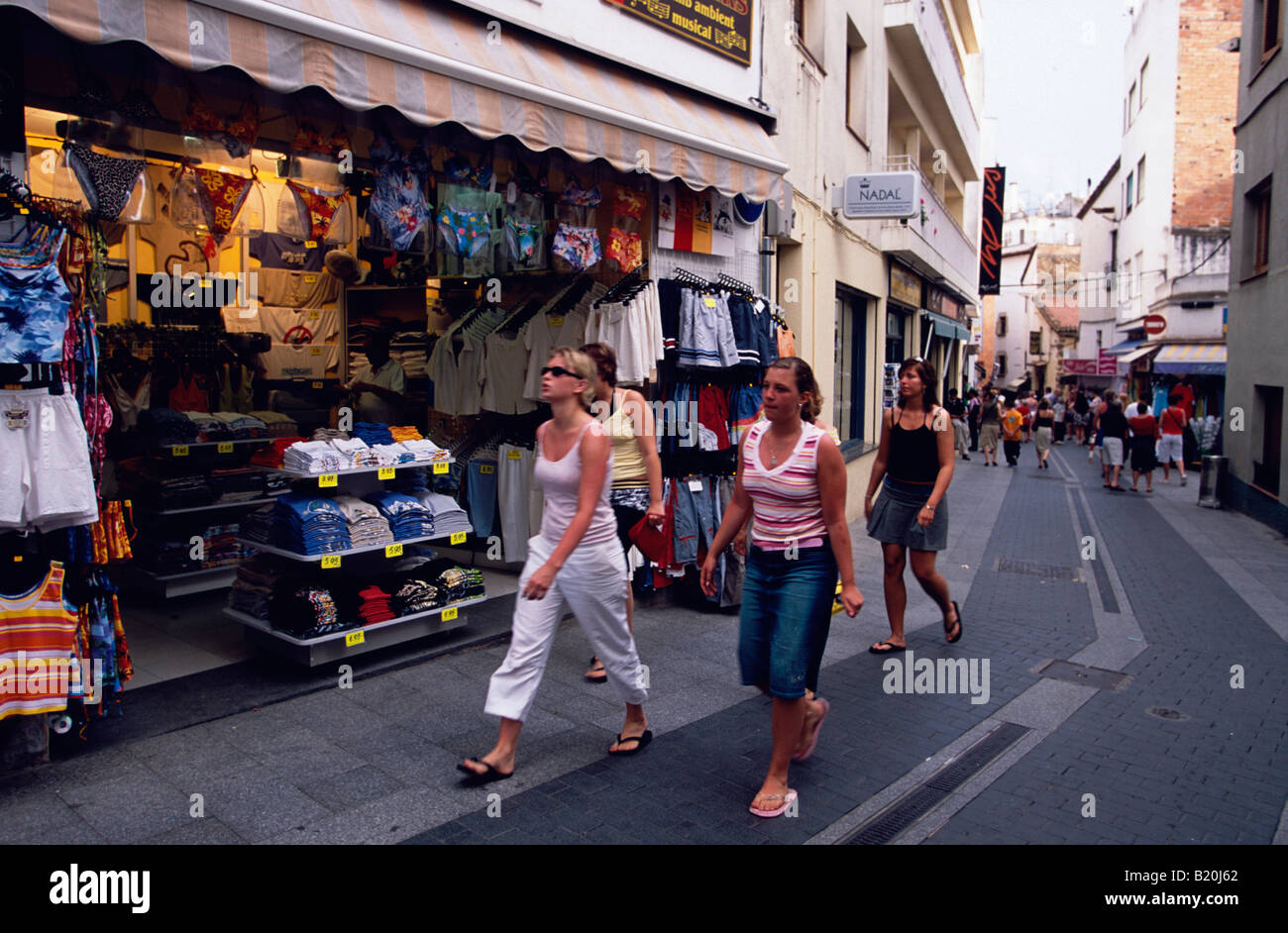 City center lloret de mar hi-res stock photography and images - Alamy