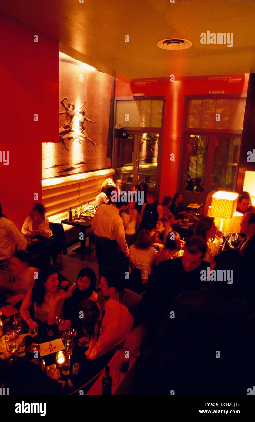 Soul Restaurant and Nightclub Psirri Athens Greece Stock Photo - Alamy