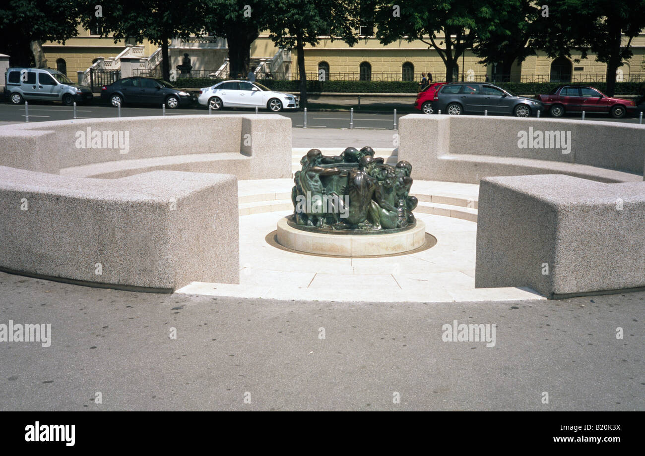 Well of life sculpture zagreb hi-res stock photography and images - Alamy
