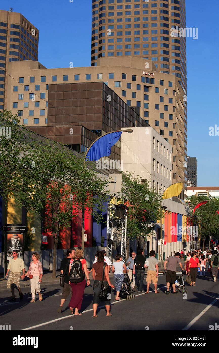 Canada Quebec Montreal Museum of Modern Art Stock Photo - Alamy