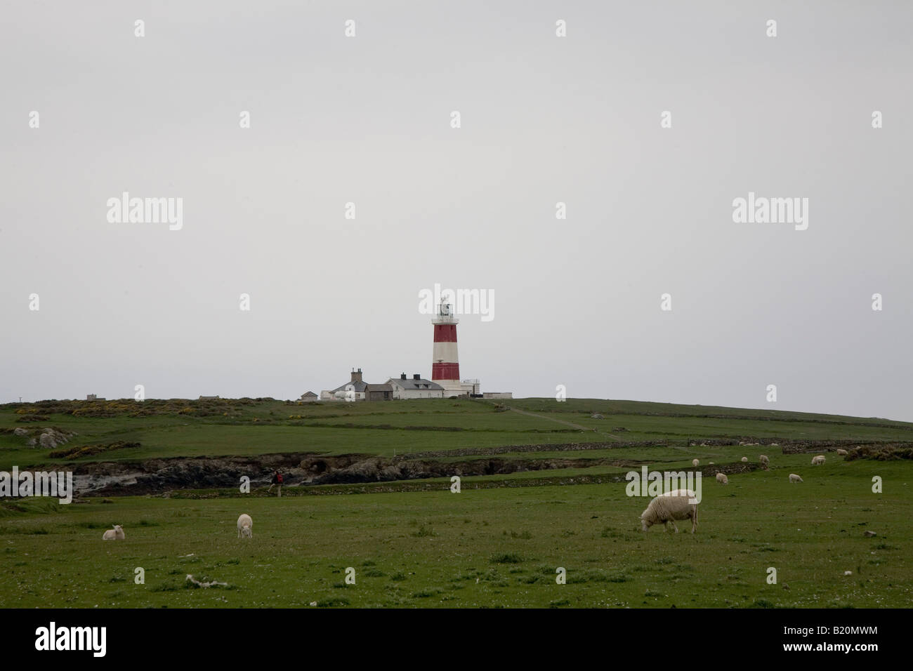 Bardsey lighthouse hi-res stock photography and images - Alamy