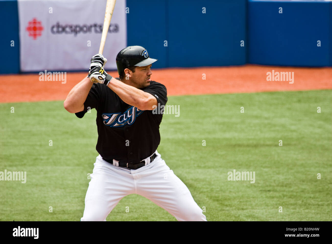 Blue jays ball batter hi-res stock photography and images - Alamy