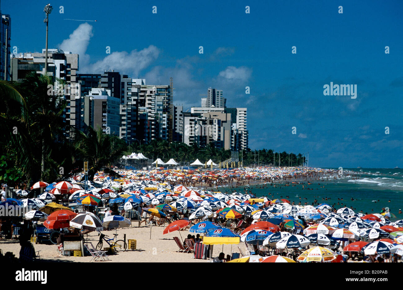 Boa Viagem Beach Recife Brazil Stock Photo - Alamy