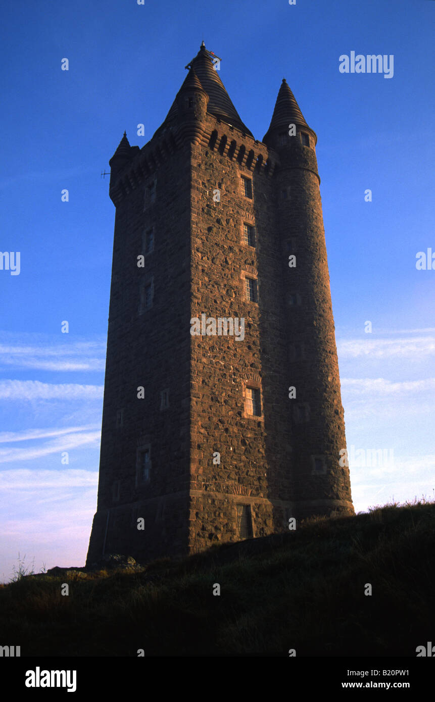 Scrabo Tower in Newtownards Stock Photo - Alamy