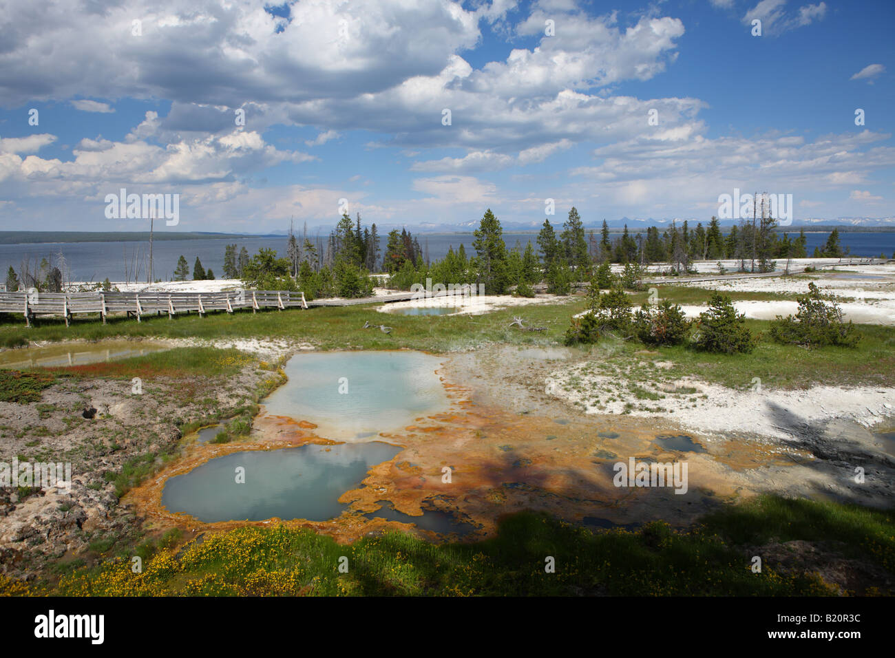 Geyser basin hi-res stock photography and images - Alamy