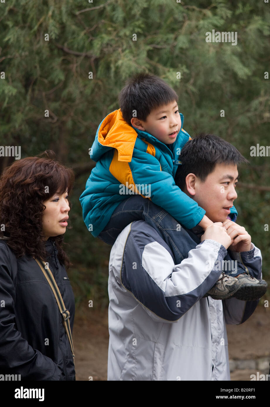 Chinese Family One Child