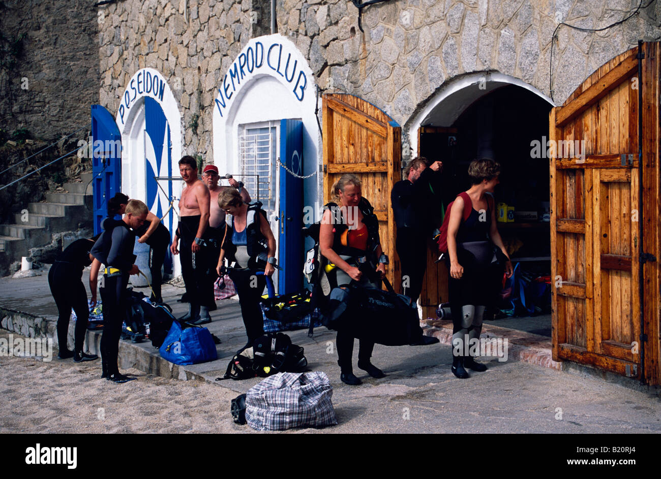 Diving Center Nemrod Club Calella de Palafrugell Costa Brava Catalonia ...