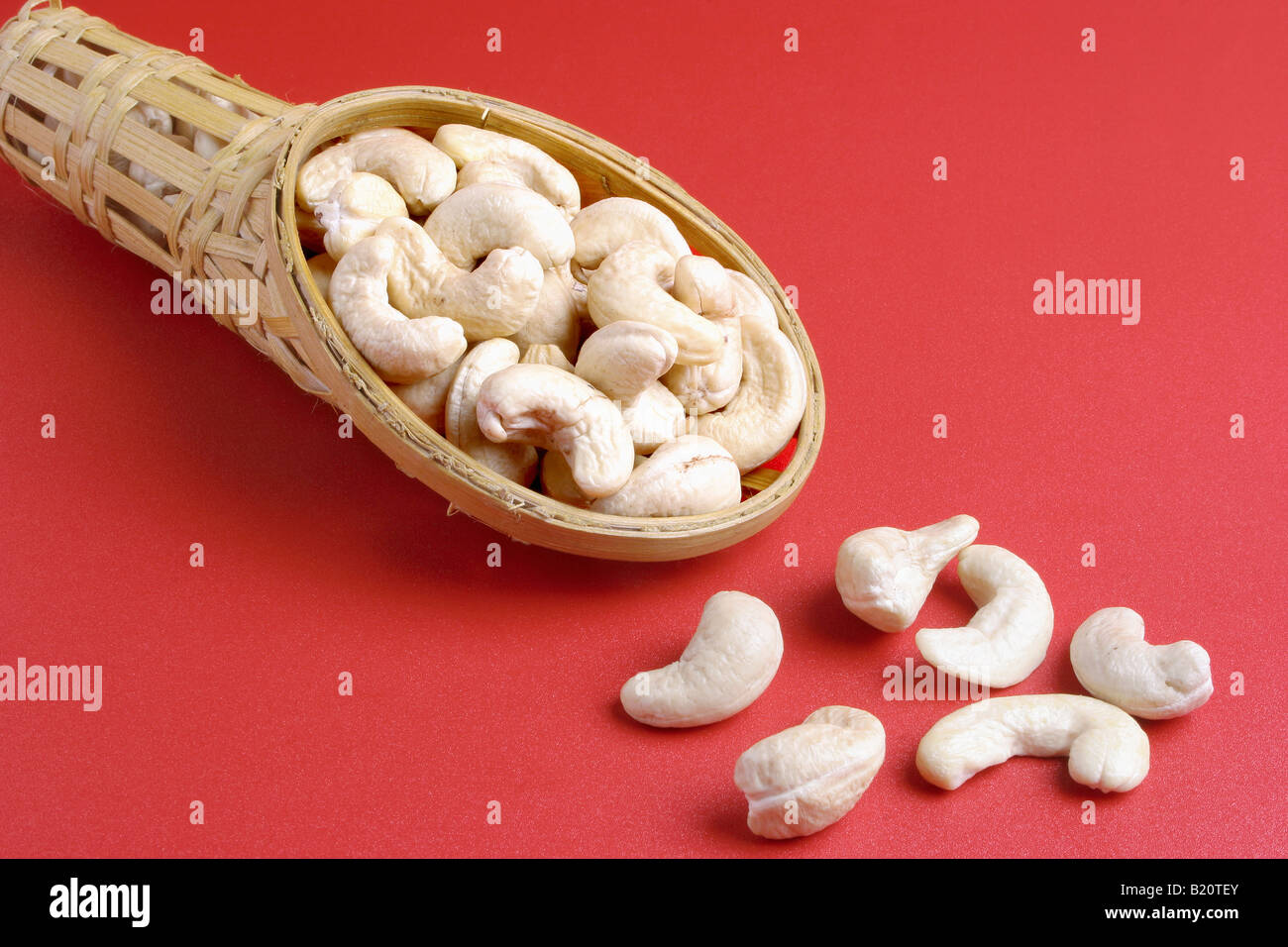 Closeup of Cashew Nuts Stock Photo - Alamy