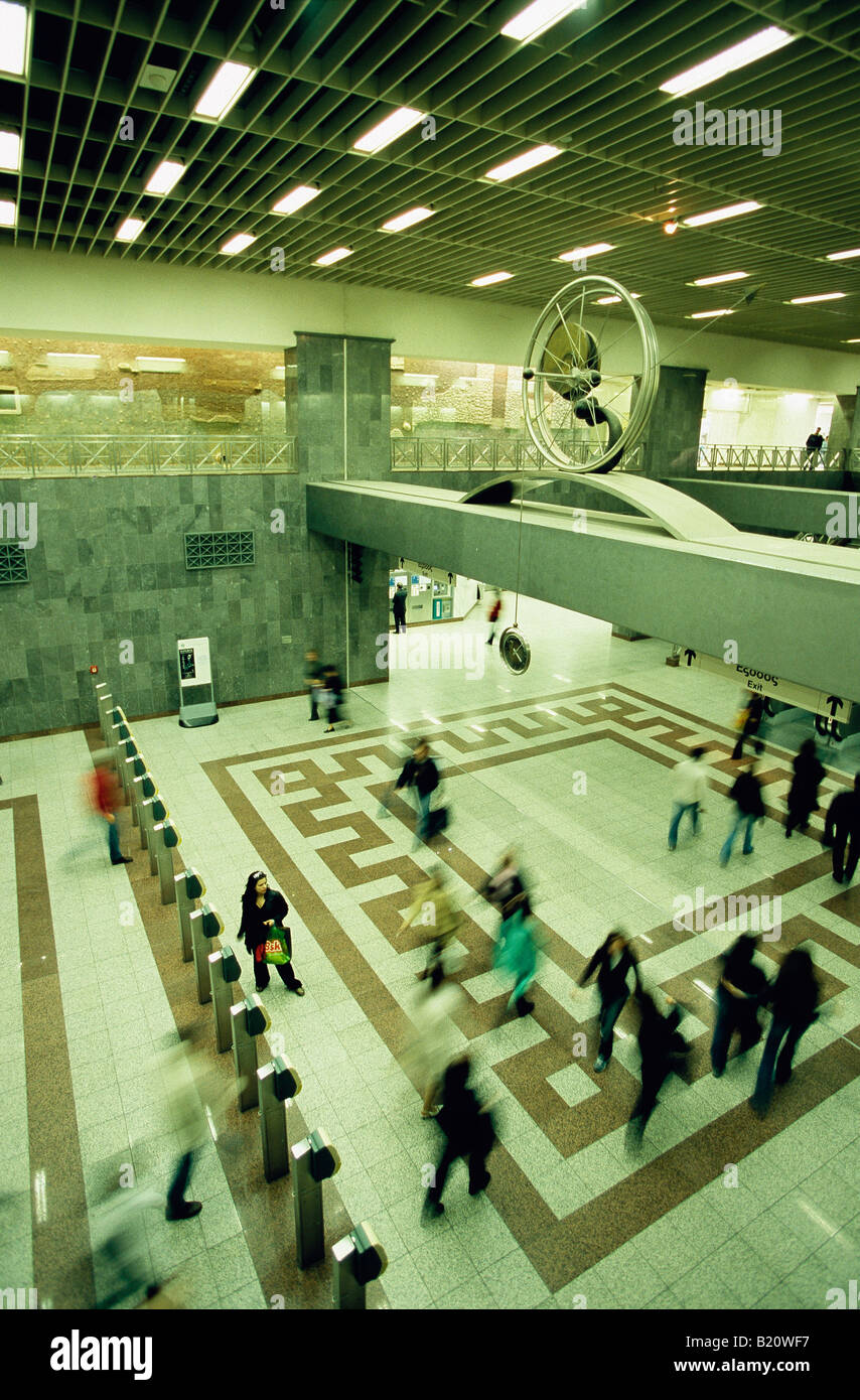 Athens metro stations hi-res stock photography and images - Alamy