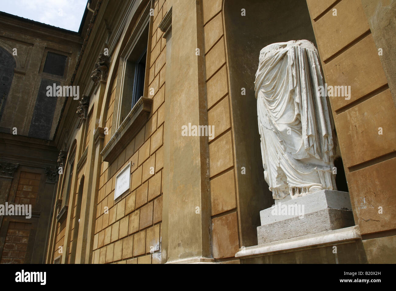 statue at the vatican museum in rome italy Stock Photo - Alamy