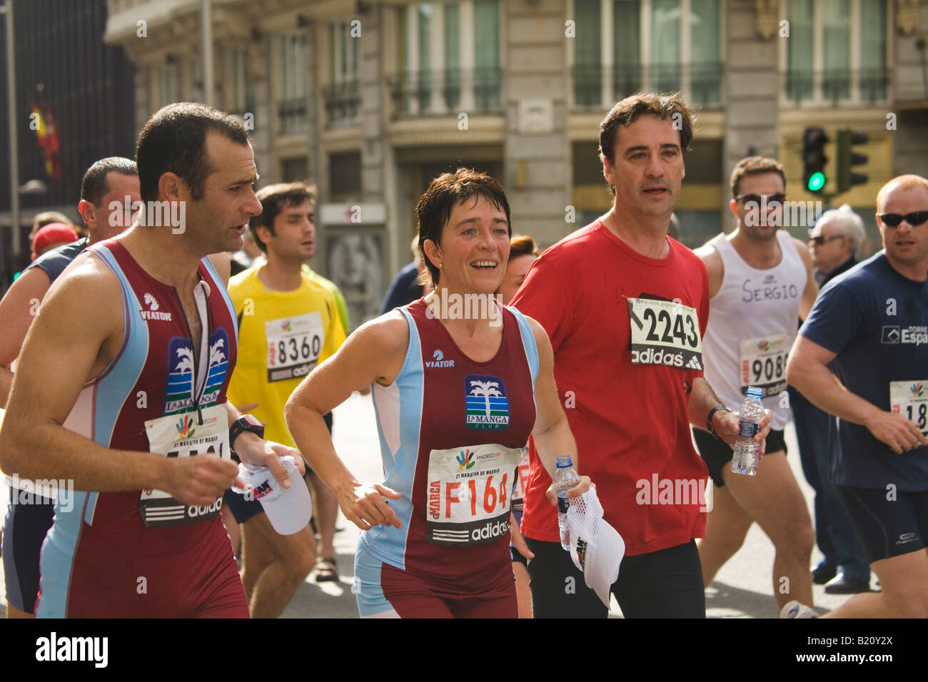 Madrid marathon hi-res stock photography and images - Alamy
