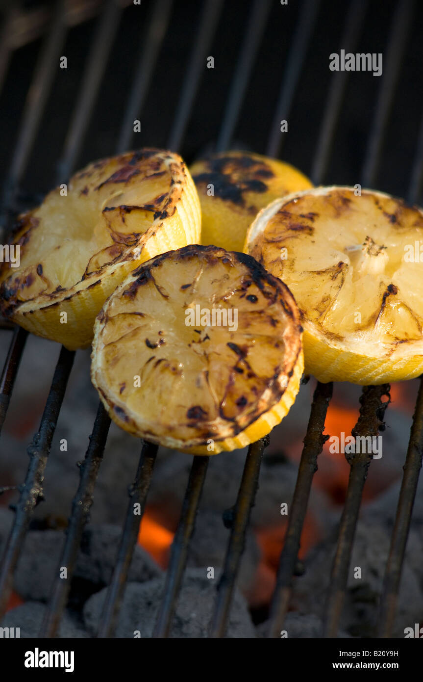 Char grilled lemon hi-res stock photography and images - Alamy