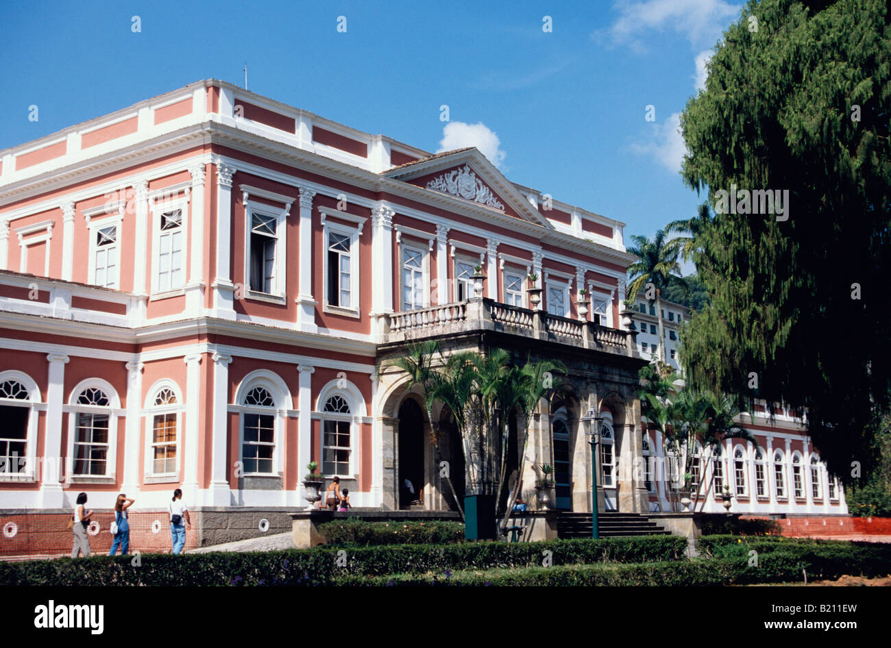 Imperial Palace Petropolis Rio de Janeiro State Brazil Stock Photo - Alamy
