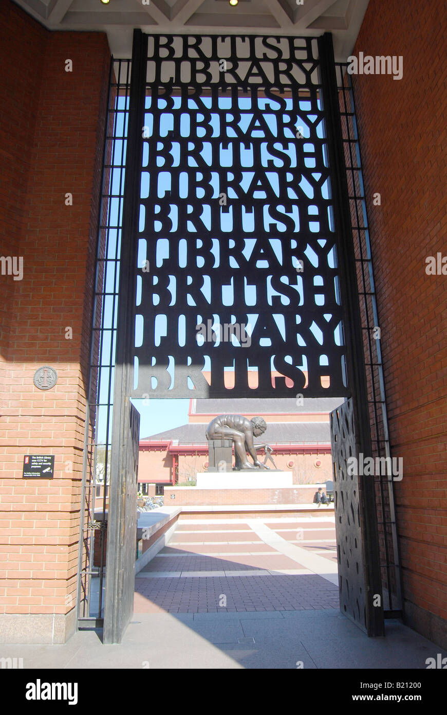 Sculpture Isaac Newton William Blake Eduardo Paolozzi British Library ...