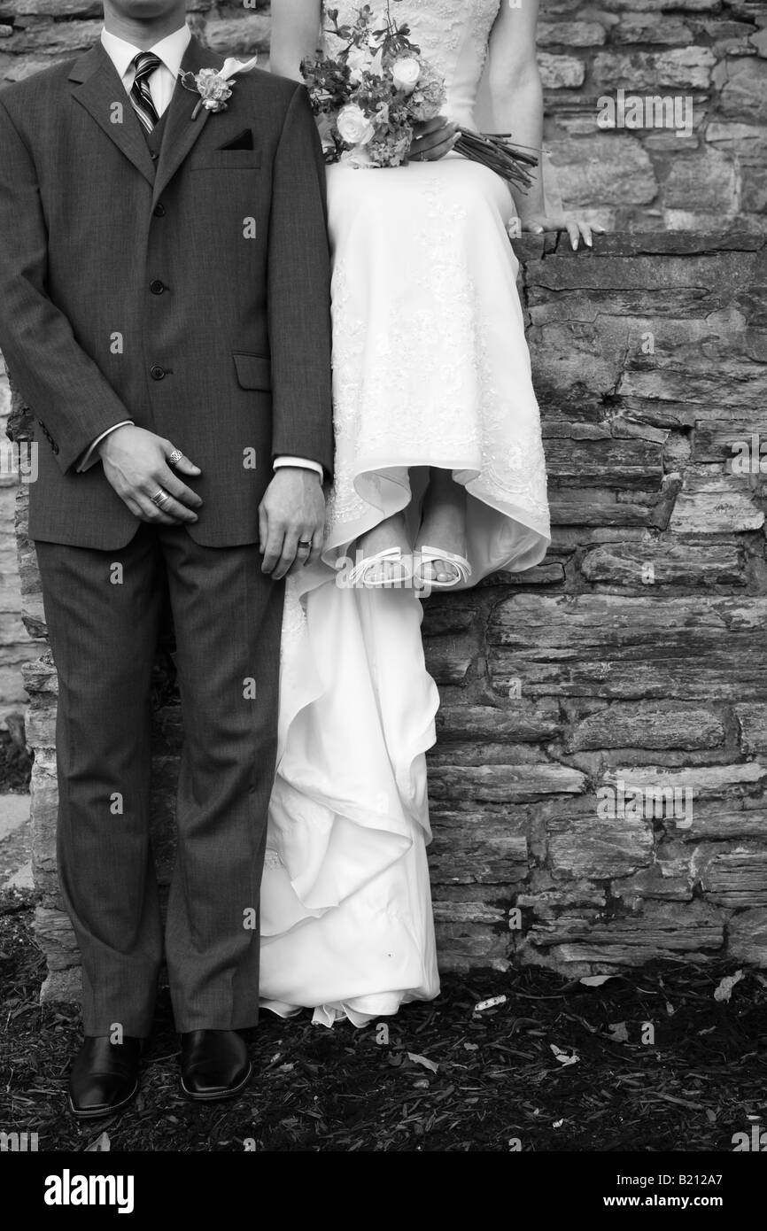 Bride and groom Stock Photo - Alamy