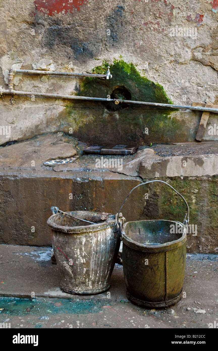 Local water supply in Marrakesh, Morocco Stock Photo - Alamy