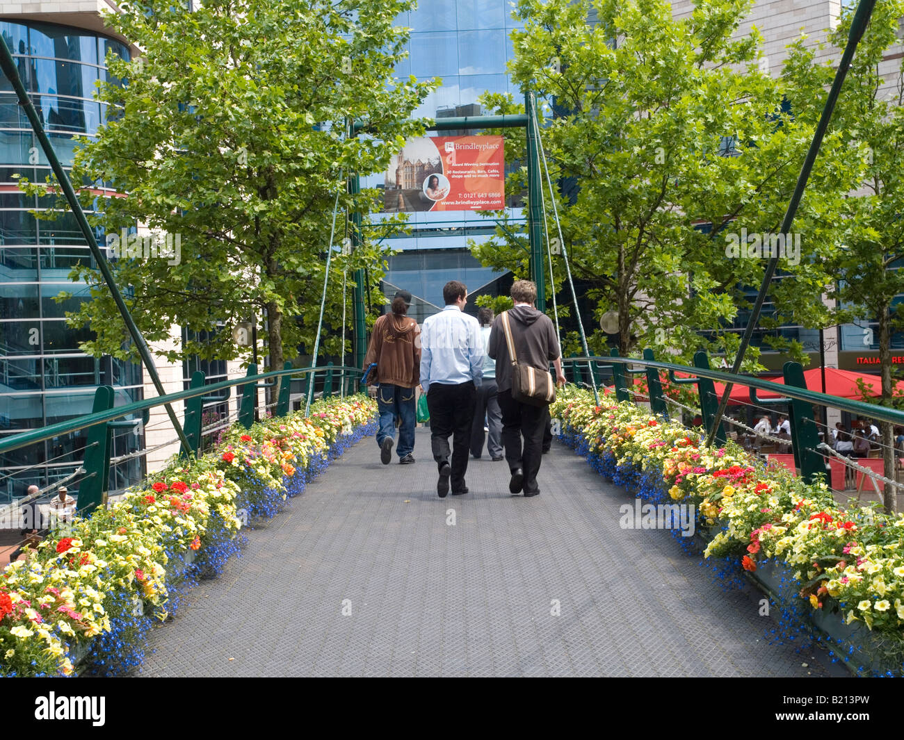 Brindleyplace development canal hi-res stock photography and images - Alamy