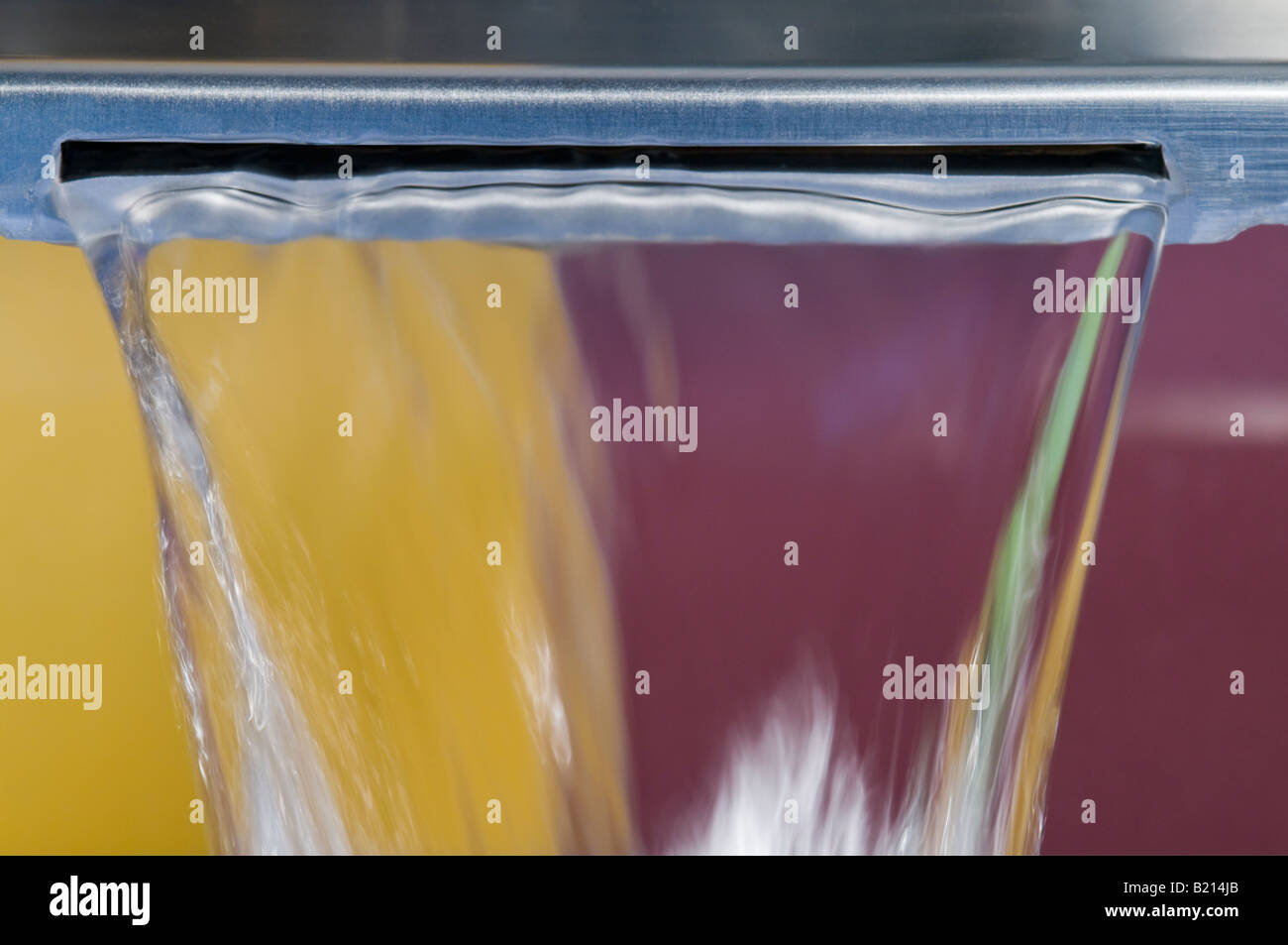 Water Flows From Domestic Tap Stock Photo - Alamy