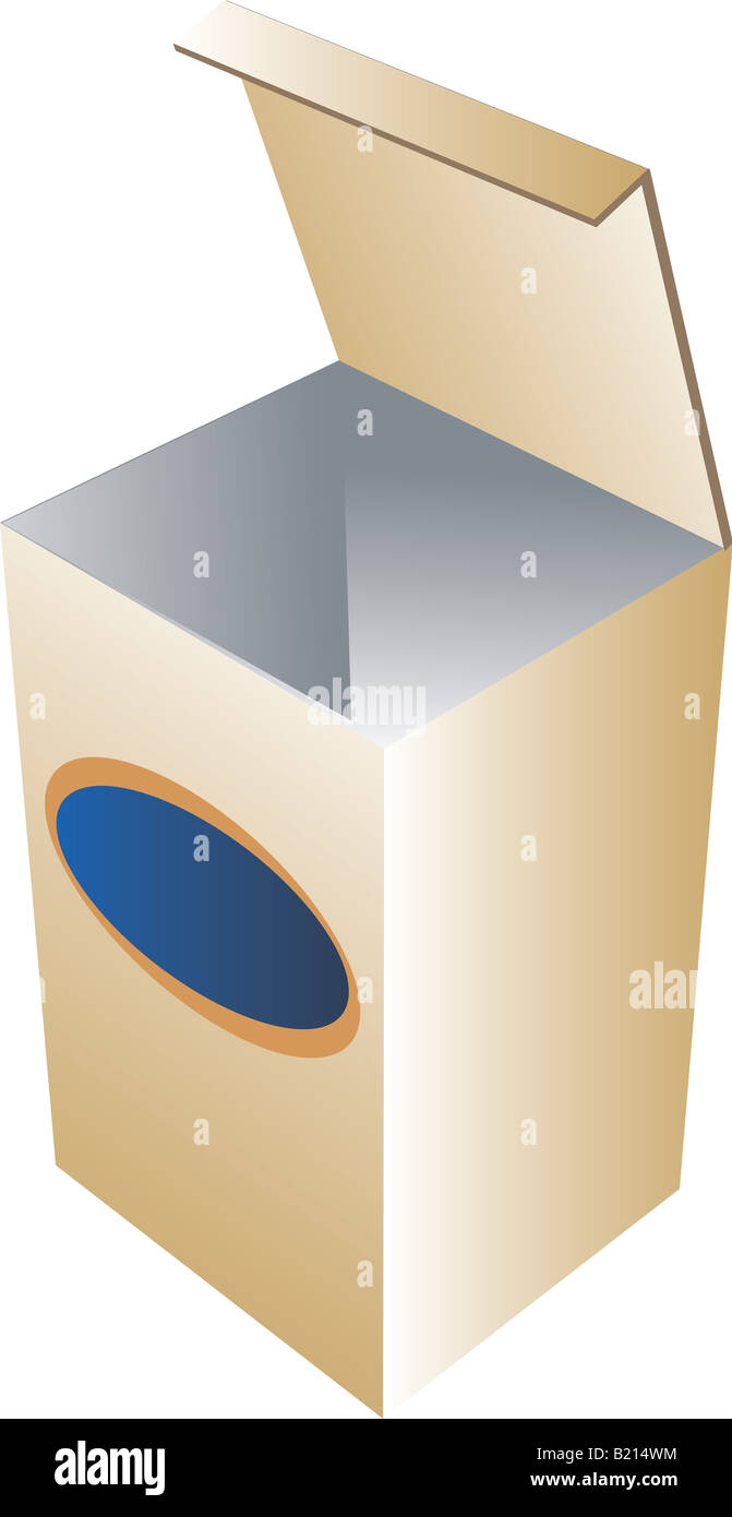 Medicine box open vector 3d isometric illustration Stock Photo - Alamy