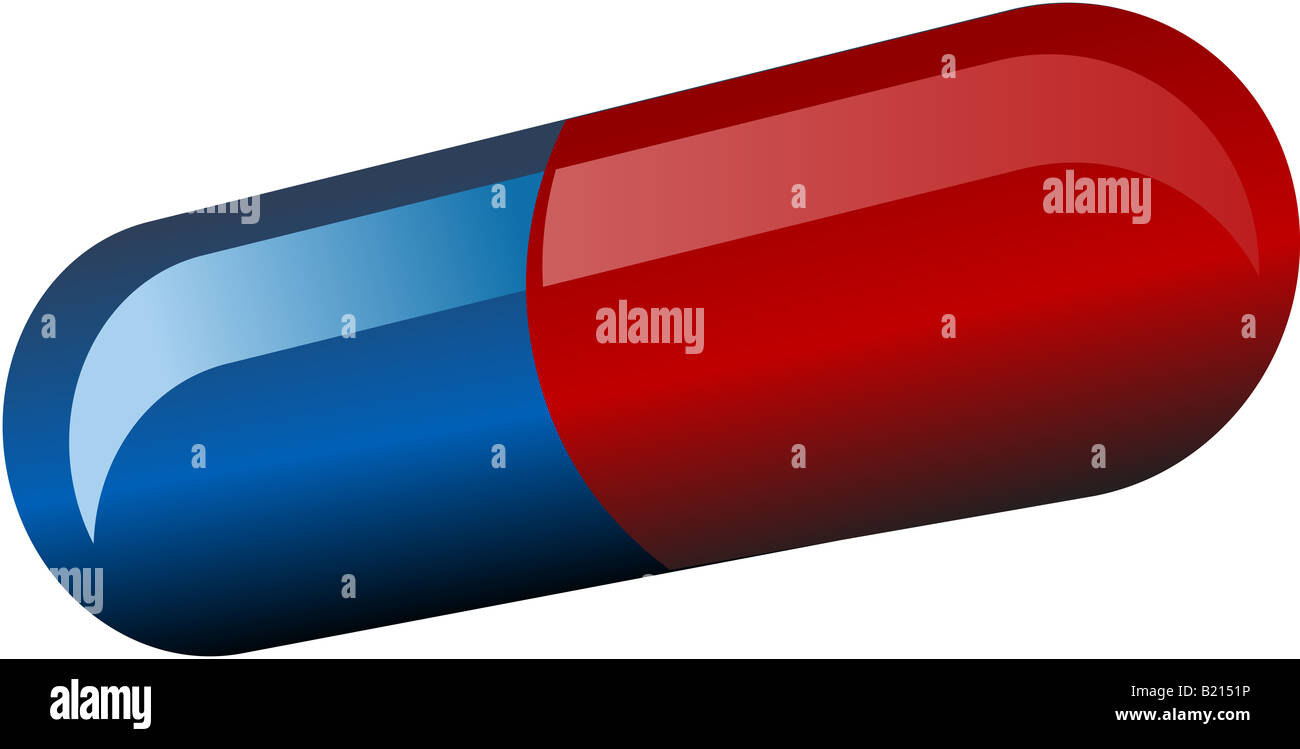 Antibiotic pill medicinec capsule isometric 3d illustration Stock Photo ...
