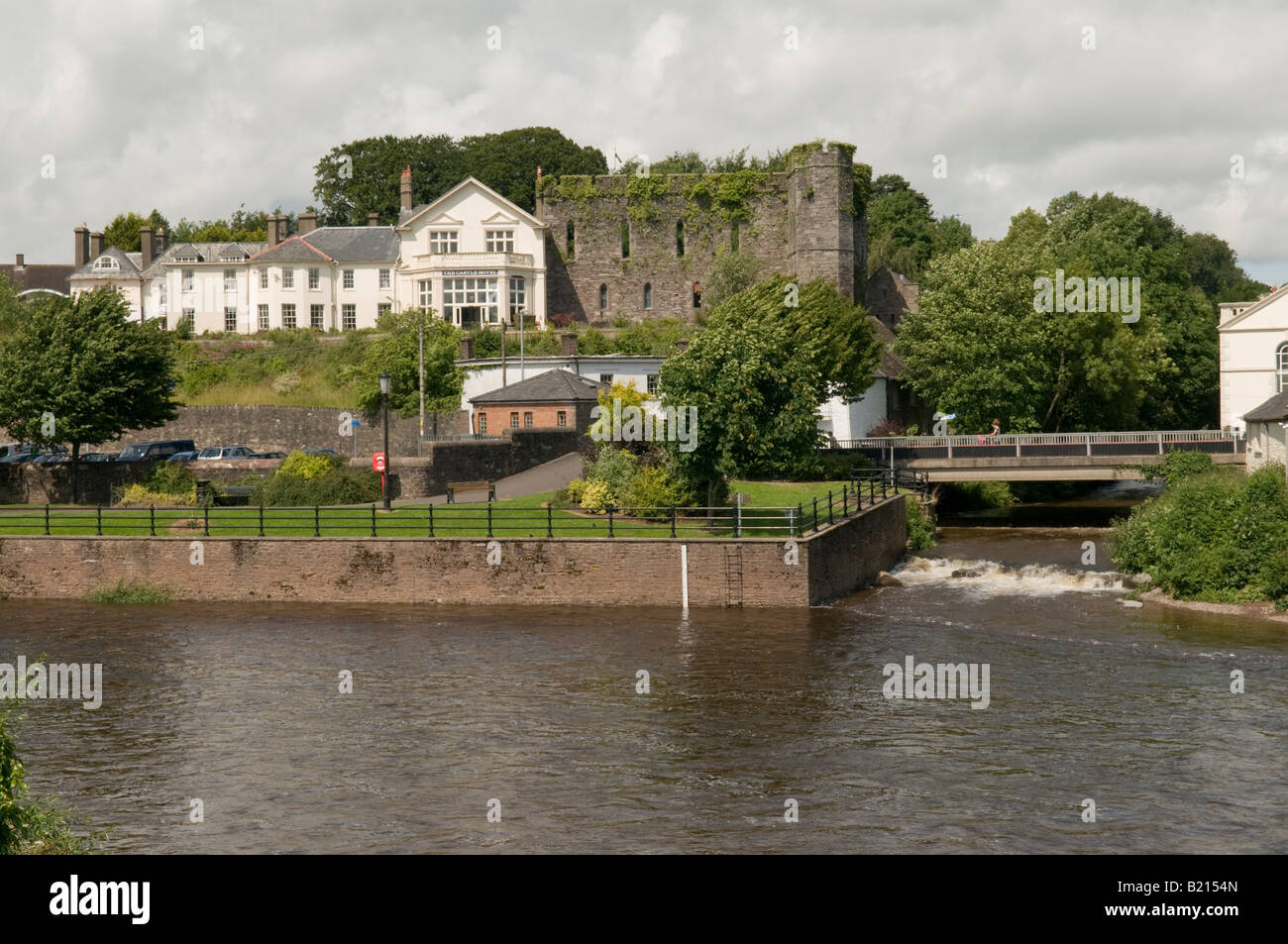 Brecon Castle Hotel Stock Photos & Brecon Castle Hotel Stock Images - Alamy
