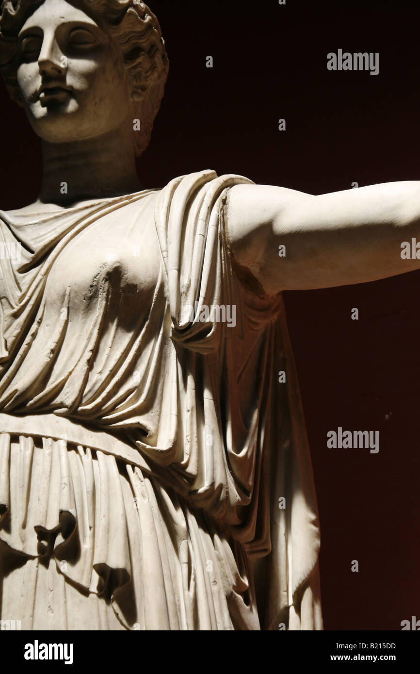 statue in the Sala Rotonda, Vatican Museum, Italy Stock Photo - Alamy