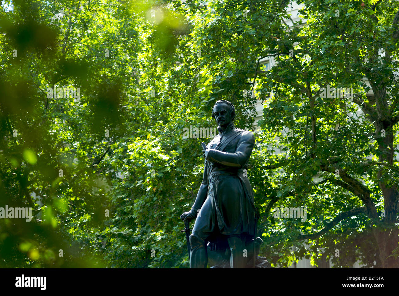Statue of General Sir James Outram designed in 1871 by Matthew Noble in ...