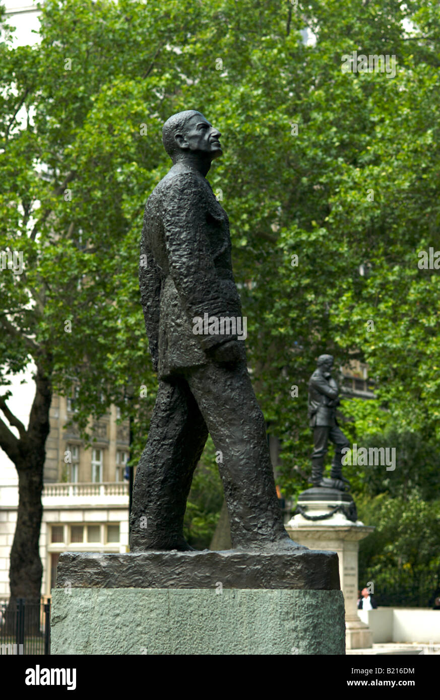 Statue of Viscount Portal of Hungerford (1893-1971) Chief of Air Staff ...