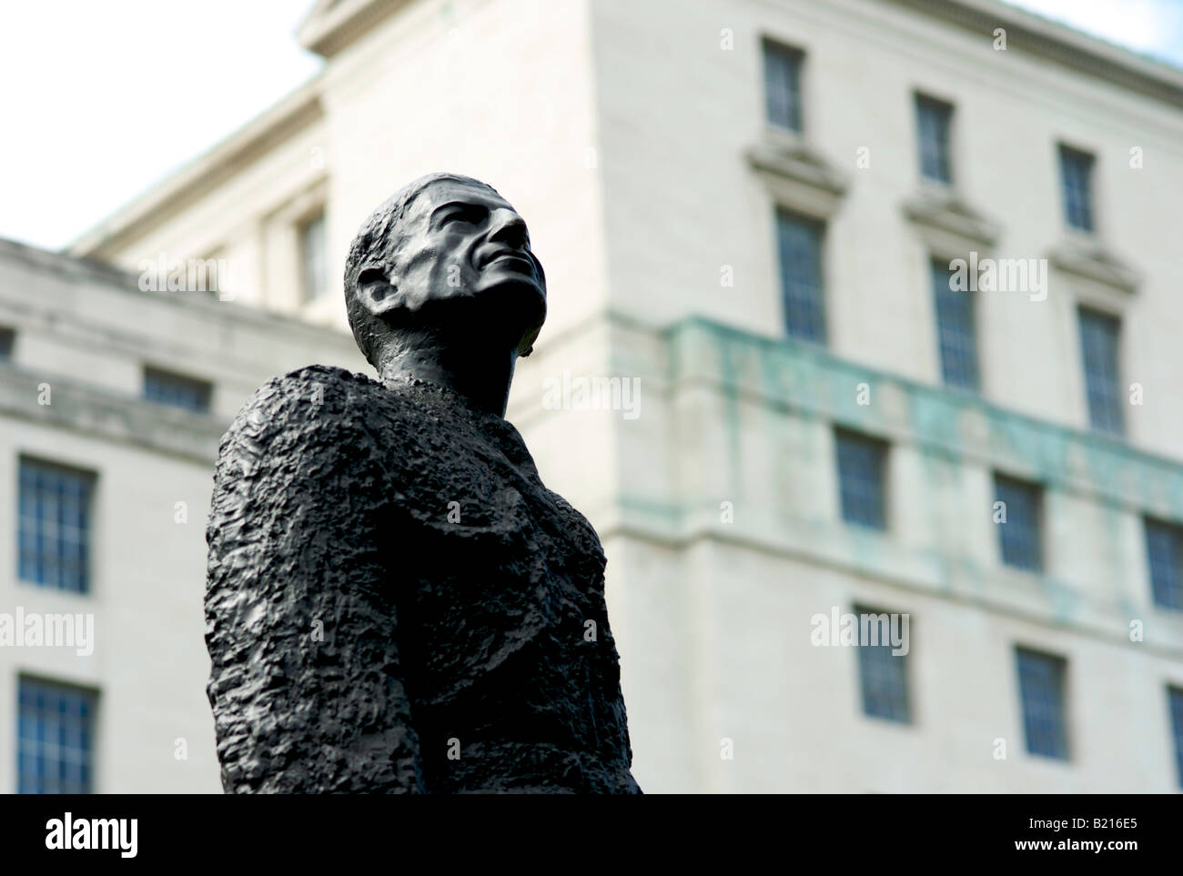 Statue of Viscount Portal of Hungerford (1893-1971) Chief of Air Staff ...