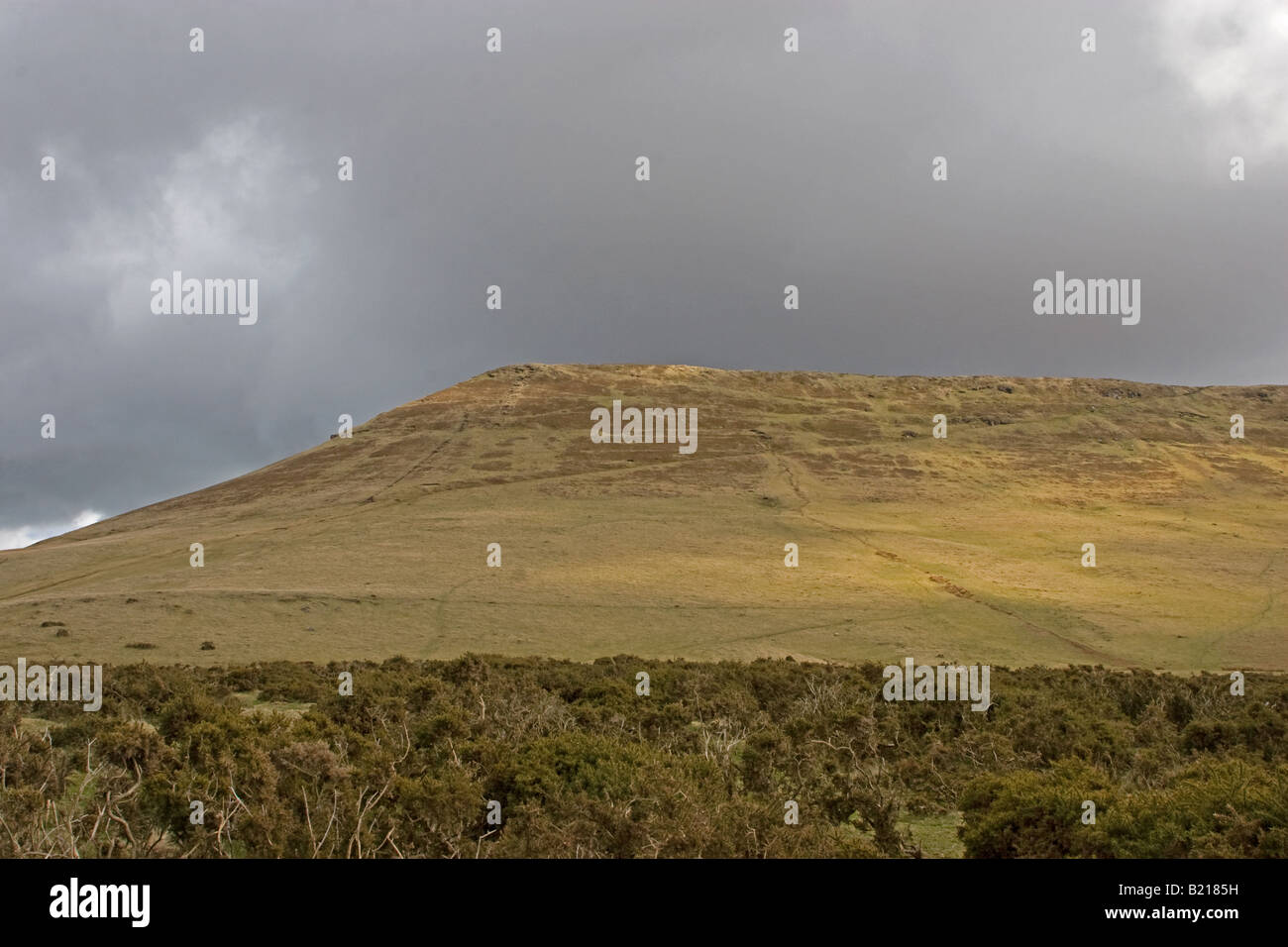 Hay Bluff in the Black Mountains Wales Stock Photo - Alamy