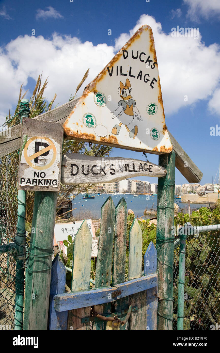 Illustrated No parking sign & Old wooden picket rickety gate and signs ...