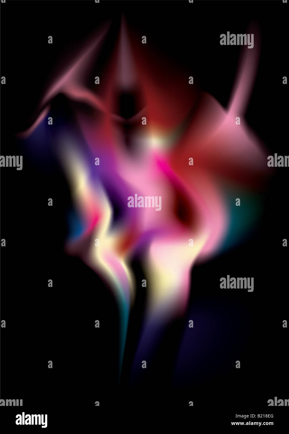 Abstract ghost like image made hi-res stock photography and images - Alamy