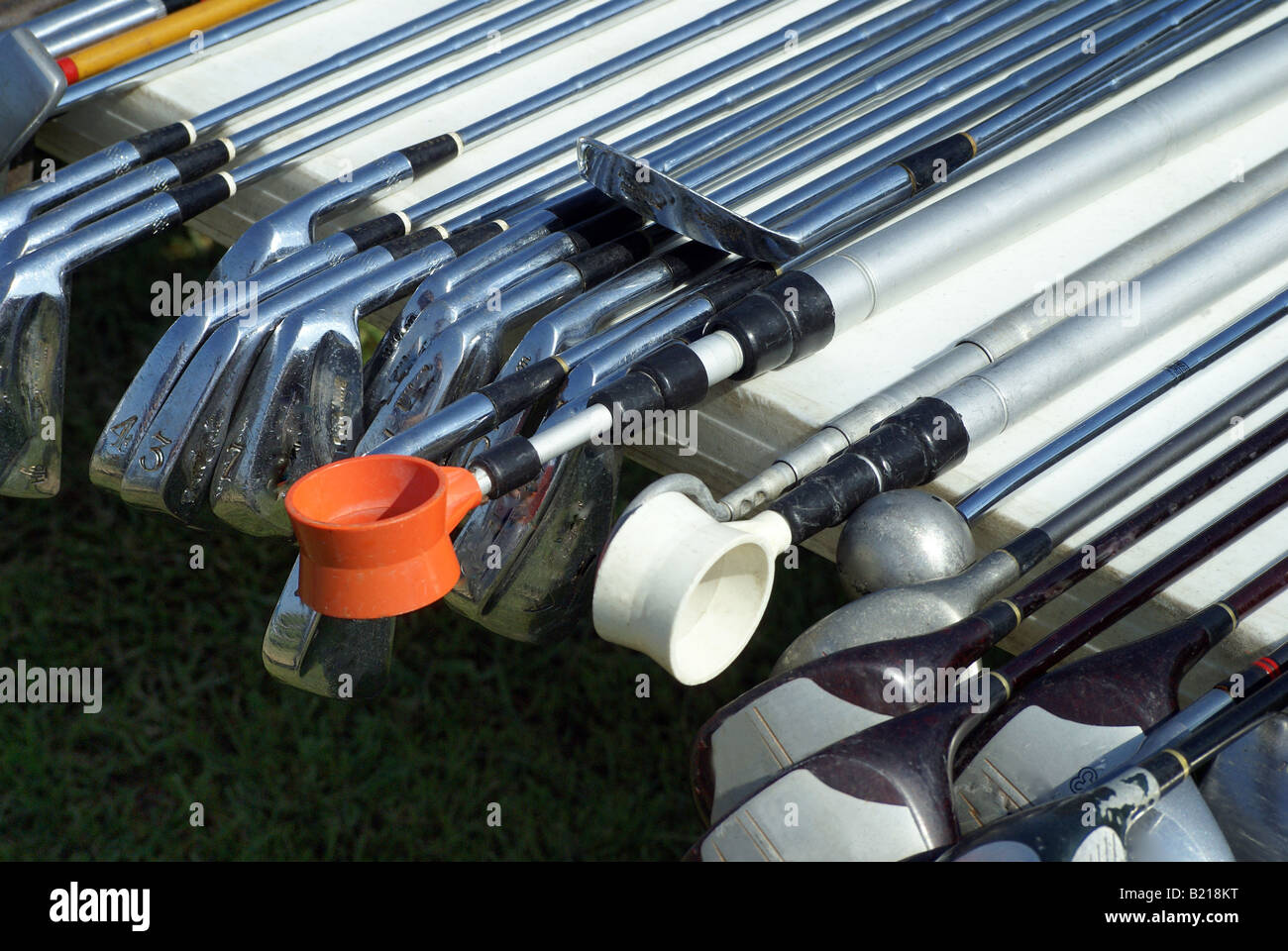 Used golf clubs hi-res stock photography and images - Alamy