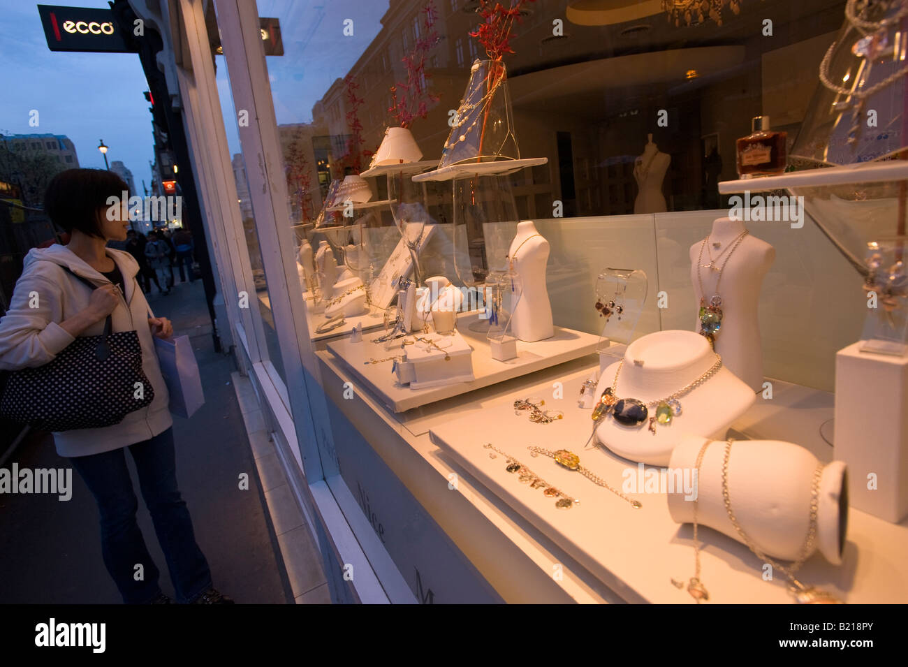 Shop window display London United Kingdom Stock Photo - Alamy