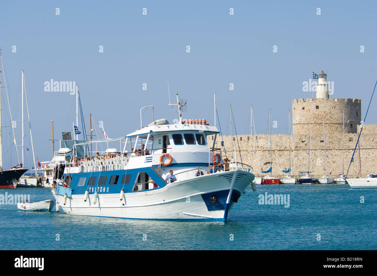Greece dodecanese dodekanissa island mediterranean hi-res stock ...