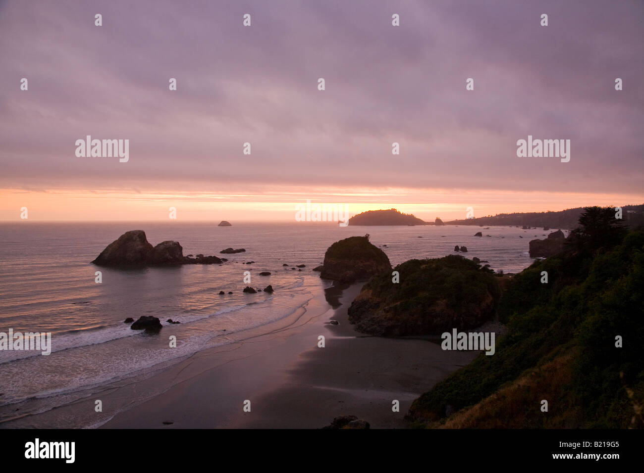 Coastline at Trinidad, California Stock Photo - Alamy