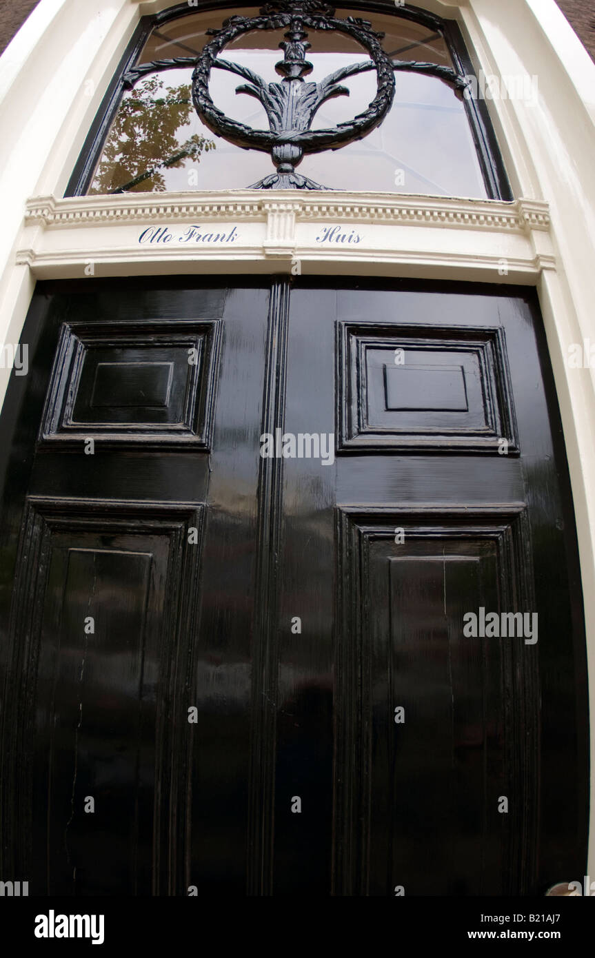 Otto Frank house in Amsterdam where the Frank family including Anne hid ...