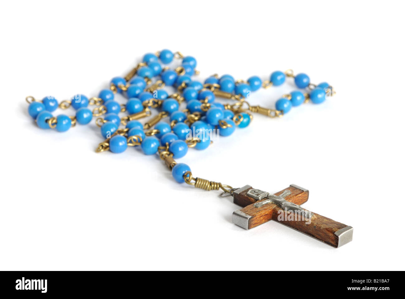 Blue rosary Cut Out Stock Images & Pictures - Alamy