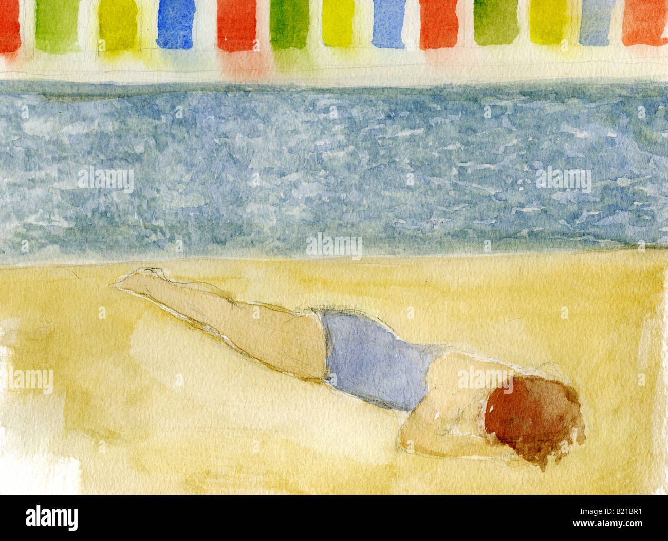 Water colour hi-res stock photography and images - Alamy