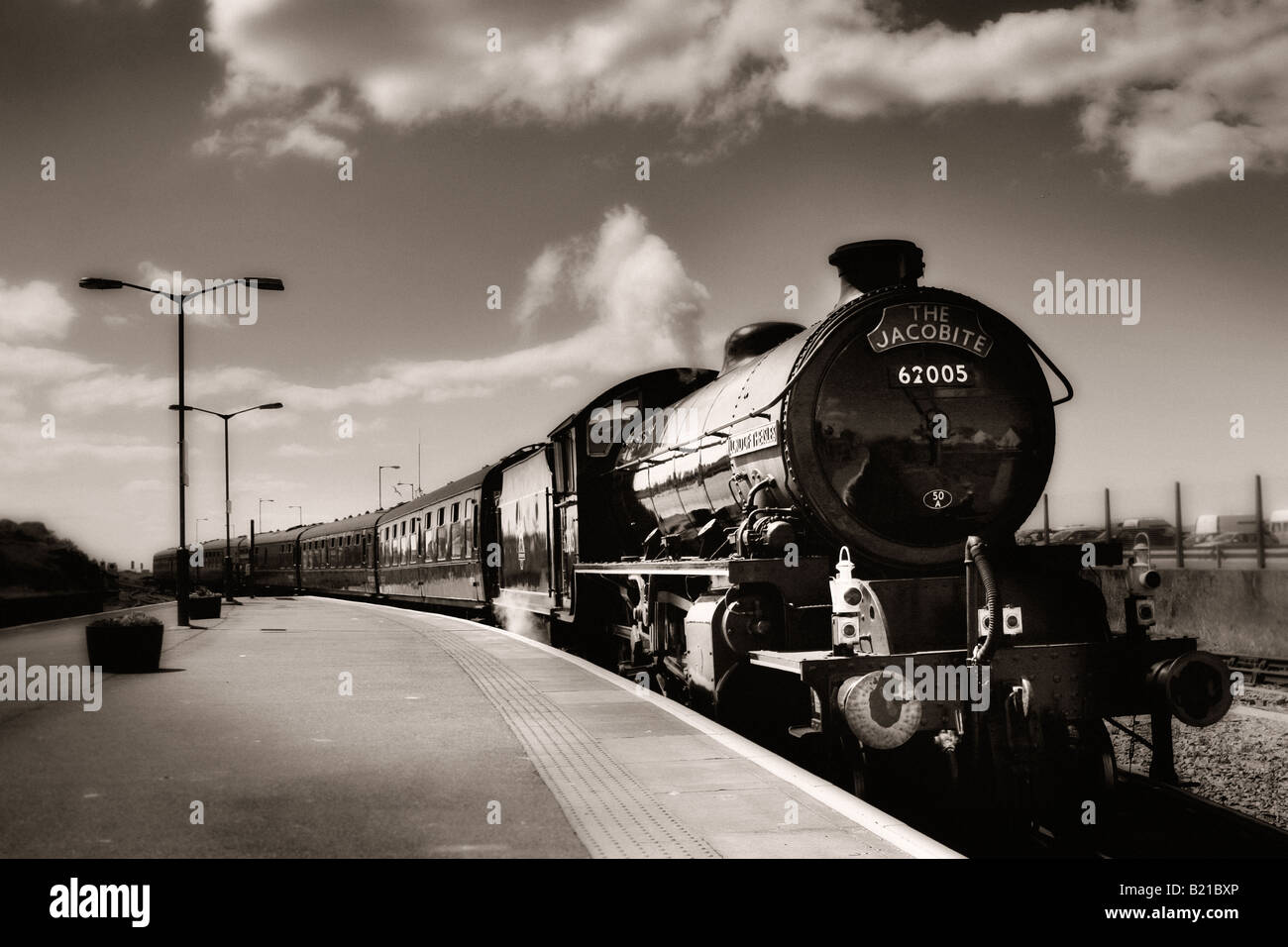 The jacobite steam train hi-res stock photography and images - Alamy