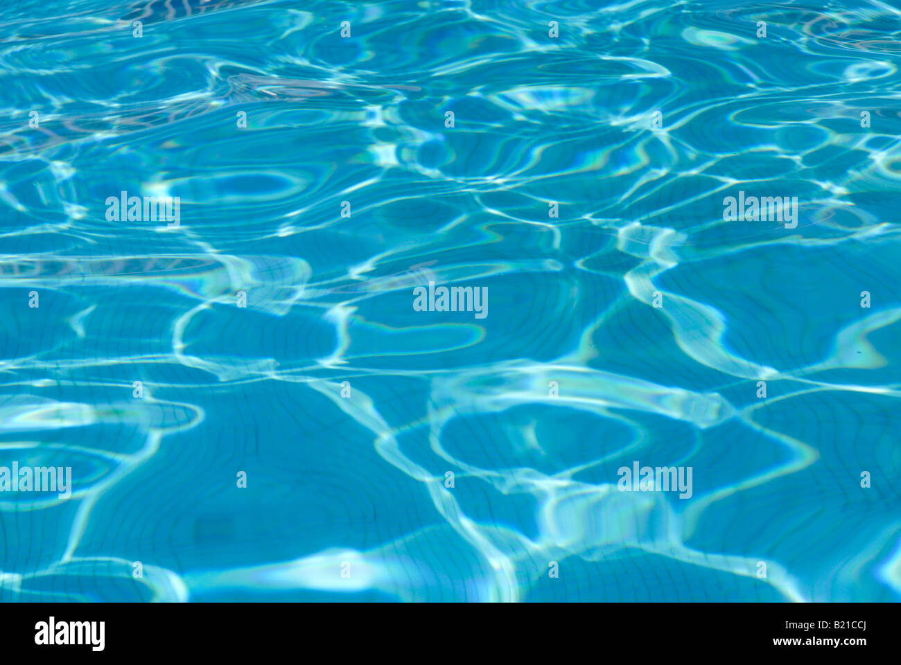 ripples or water in a blue swimming pool Stock Photo - Alamy