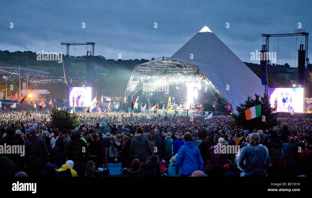 The pyramid stage hi-res stock photography and images - Alamy