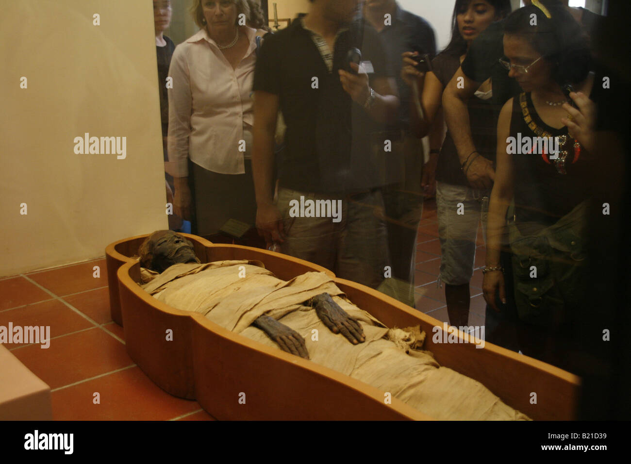 egyptian mummy in vatican museum Rome Italy Stock Photo - Alamy